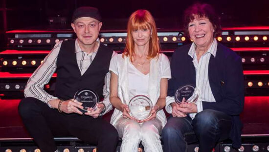 Axelle Red, Mary Boduin en Stefaan Fernande opgenomen in De Eregalerij ...